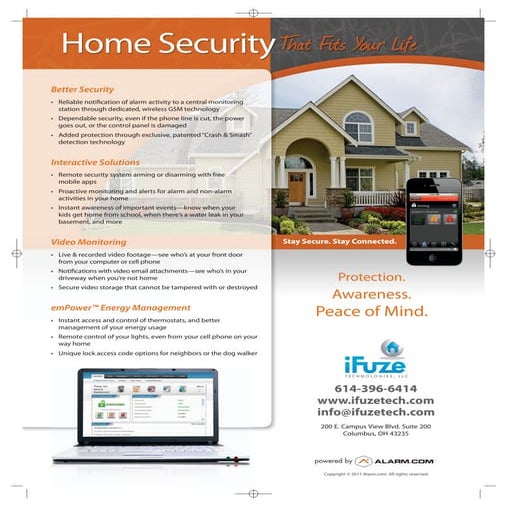 Alarm.com Service plans | PDF