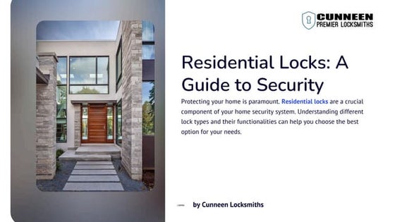 Understanding High Security Door.. Locks | PPT