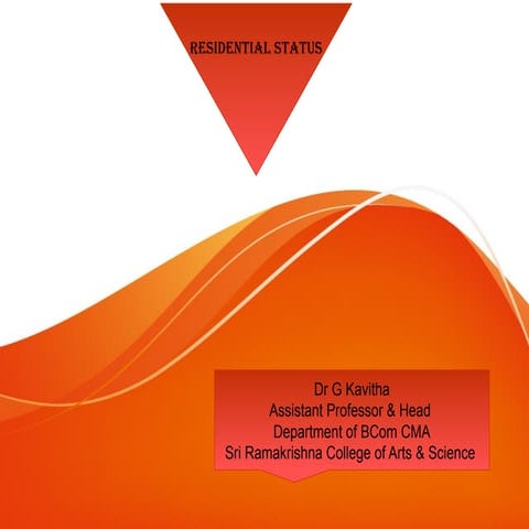 Residential status and income status Rules.pptx