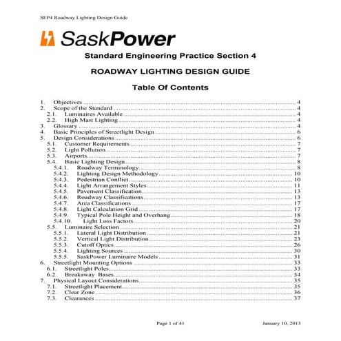 LIGHTING POLE - ESSA™ | PDF