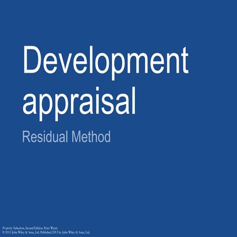 Residual method | PPT