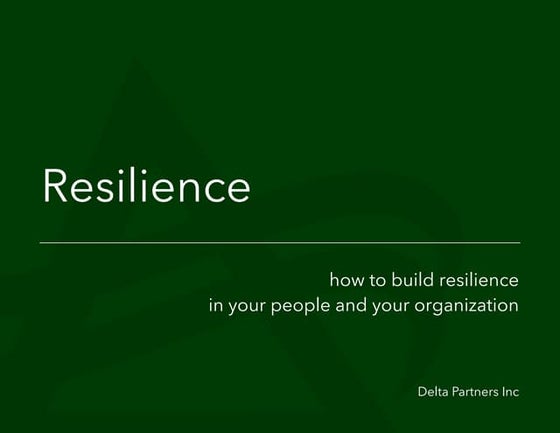 Resilience Training HTGS PowerPoint Aug 2014 v3.1 HTGS Presentation ...
