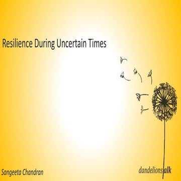 RESILIENCE DURING UNCERTAIN TIMES | PDF