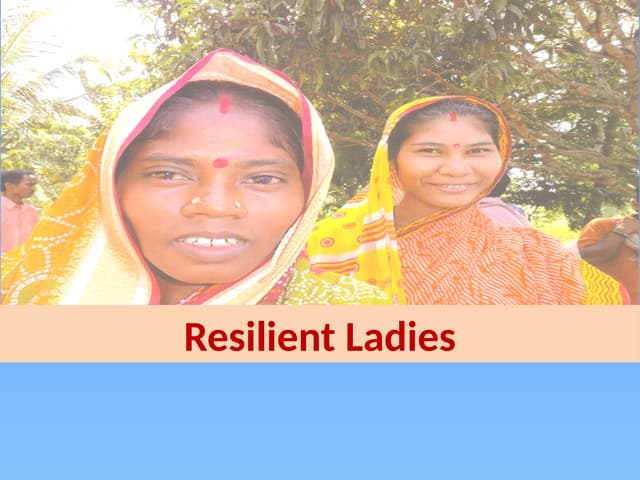 Resilient Ladies The Stronger Sex Pptx