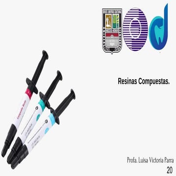 Clase de RESINAS COMPUESTAS 2023. .pptx