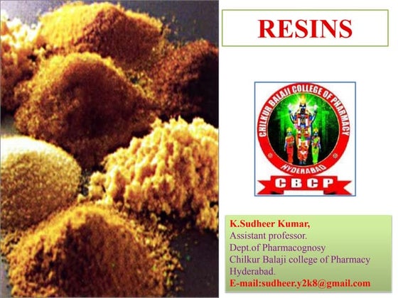 Resins | PPT