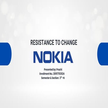 Resistance to change (2).pdf It explains what is Nokia Nokia knowledge ...