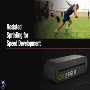 Resisted Sprinting for Speed Development.pptx