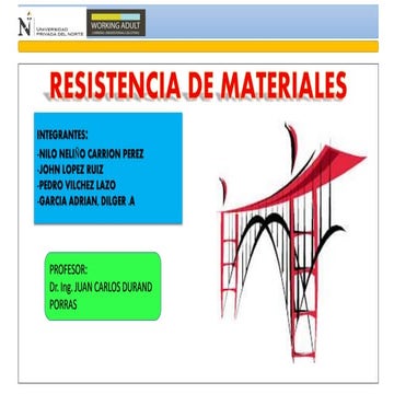 Resistencia de materiales | PPTX