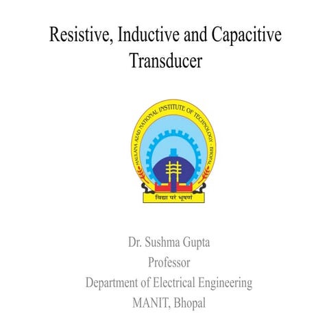 Resistive, inductive and Capacitive Transducer.pptx