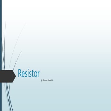 Resistor | PPT