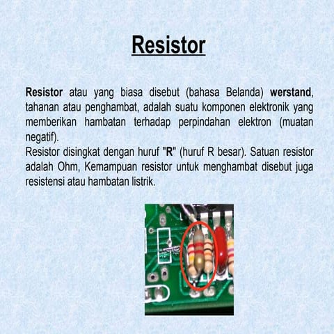 Resistor | PPT