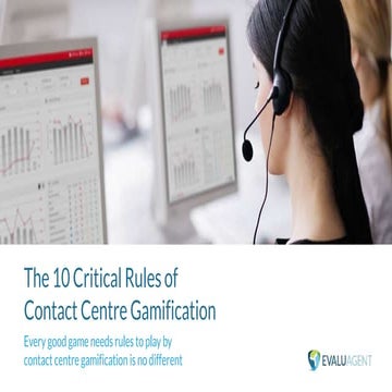 5 Contest ideas for Call Centers | PDF
