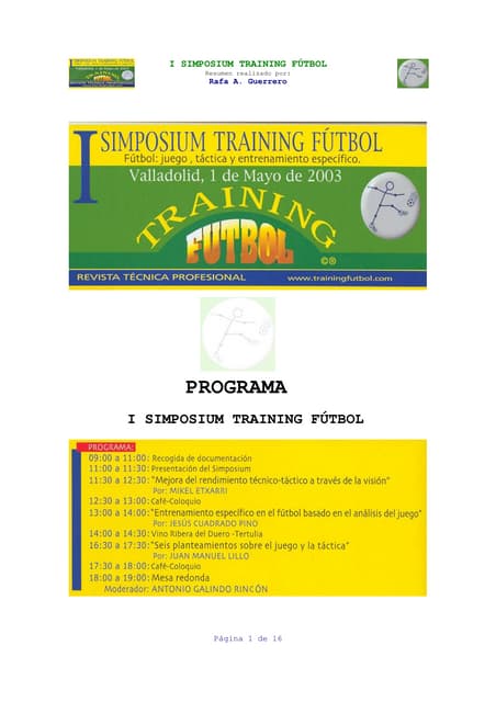 Pre-season training | PPT