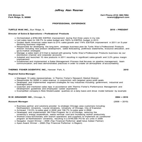Resmer Resume | DOCX