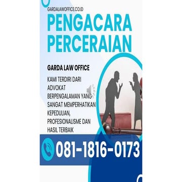 RESMI! (WA) 081-1816-0173 GARDA LAW OFFICE Pengacara Perceraian Di Depok di Pasir Jaya Kecamatan ...