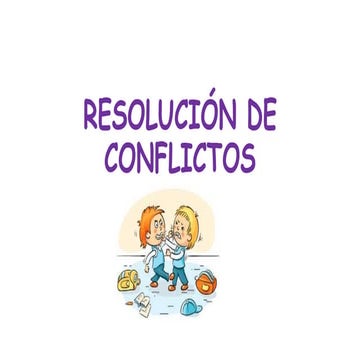 Resolucion de conflictos | PPTX