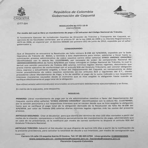 Organigrama sena | DOC