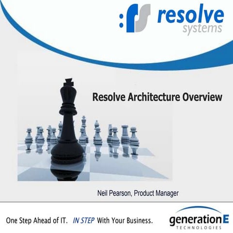 Resolve RBA v3 Architecture Overview | PPTX