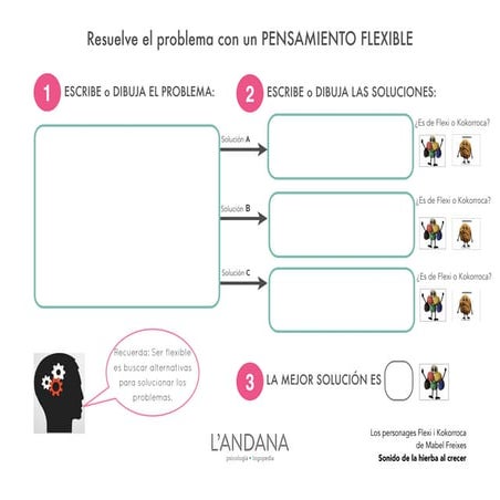 Hojas De Trabajo Para Resolver Problemas Sociales