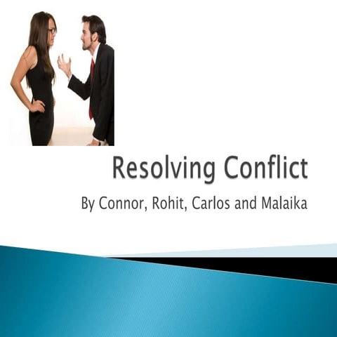 Resolving conflict | PPTX