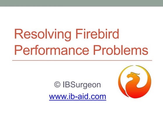 Firebird.performance.testing | PPT