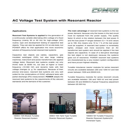 Resonant Test System | PDF