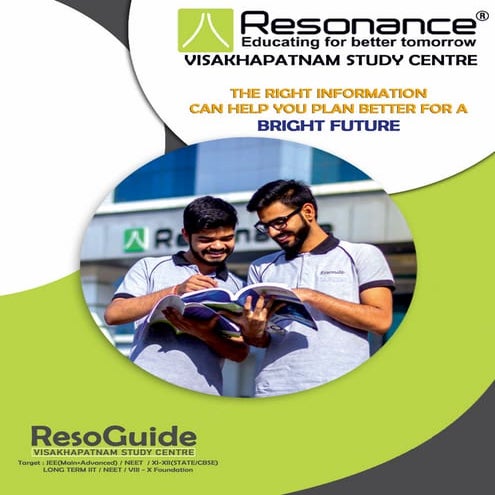 Learn about the resonance Visakhapatnam center.pdf
