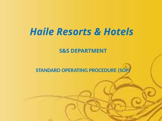 WELCOME AND SEAT THE GUESTS.pptx | Hotels and Motels | Travel Type