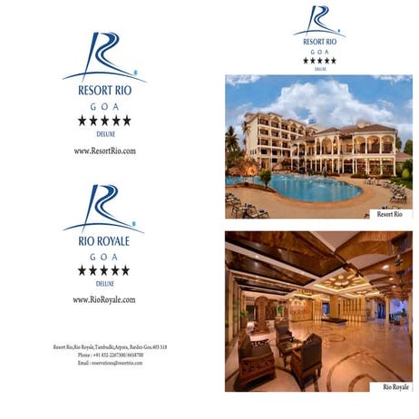 Resort Rio 5 star hotel in Goa | PDF