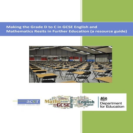 Resource guide for GCSE Teachers in English and Maths | PDF