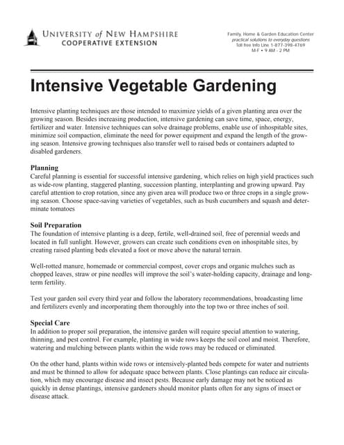 IA: Planting a home vegetable garden | PDF