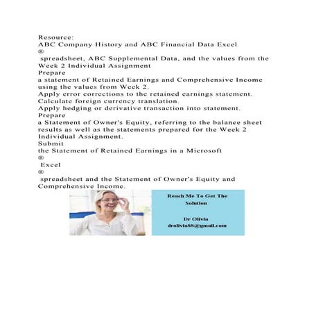 Resource ABC Company History and ABC Financial Data Excel® sp.docx