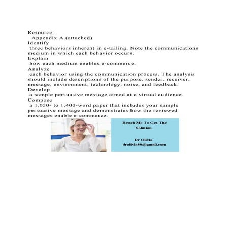 Resource Appendix A (attached)Identify three behaviors inh.docx