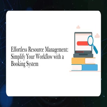 Efortless Resource Booking System - Aitssg | PDF