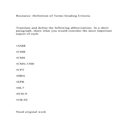 Resource Definition of Terms Grading CriteriaTranslate and de.docx