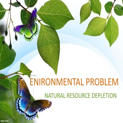 Resource depletion | PPTX