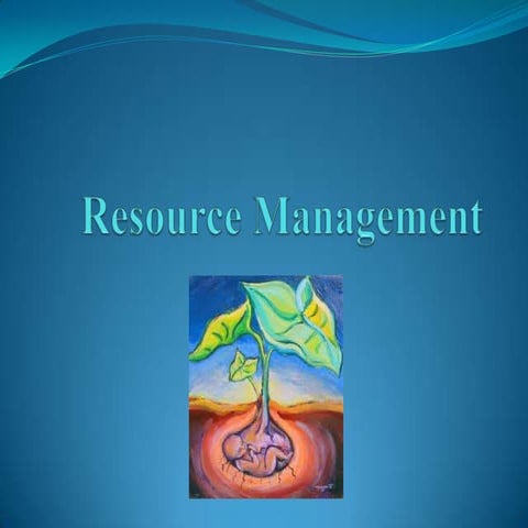 Resource management | PPTX