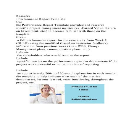 Resource Performance Report TemplateUse the Performance Repor.docx