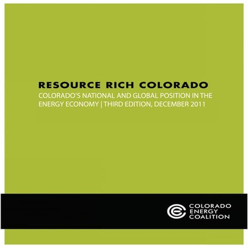 Resource Rich Colorado (Full Report) | PDF