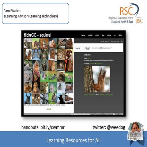 Learning Resources for All | PPTX