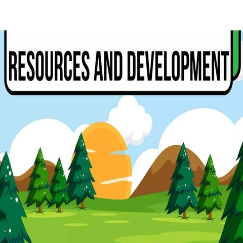 Class 10th geography chapter 1 Resources and Development PPT. | PPTX