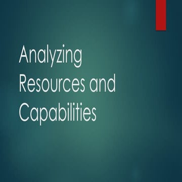 Presentation: Resources and capabilities ppt 6.pptx