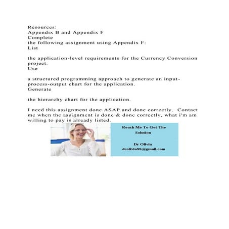 Resources Appendix B and Appendix FComplete the following ass.docx