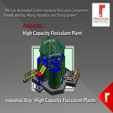 Flocculant Systems - High Capacity - Presentation by Resources | PDF