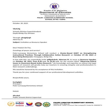 resource speaker invitation letter example | DOCX