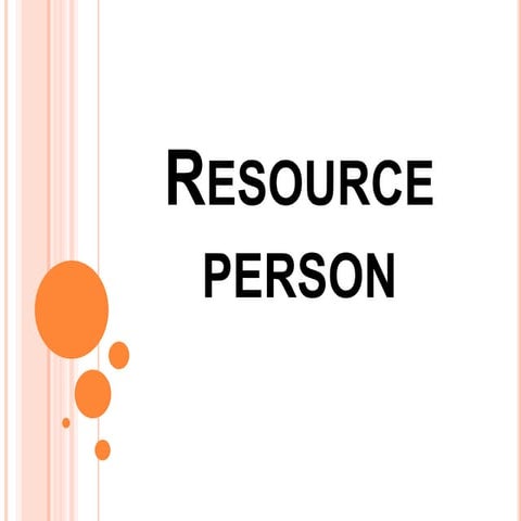 _Resources-person | PPTX