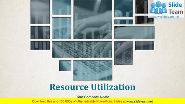 Resource Utilization Powerpoint Presentation Slides Ppt
