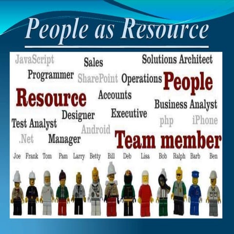 Resourse as a People in sales and Marketing | PPTX | Business ...