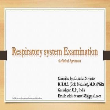 Resp.system examination | PPT